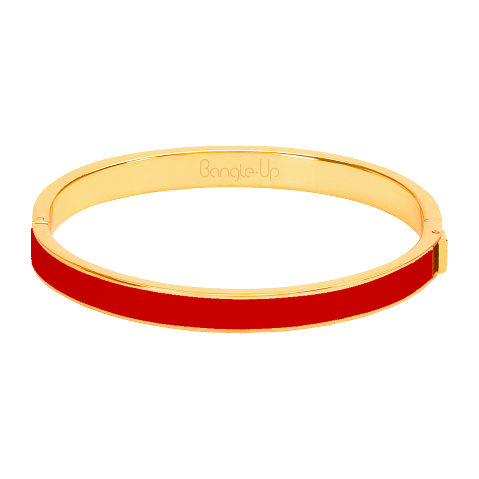 Red women's bracelet I Bangle bracelet - Salsa red I Bangle-Up